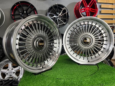4 x 17 Inch 4x100/5x100 Emitz Style Grey JDM Wheels: Fits For Honda ...
