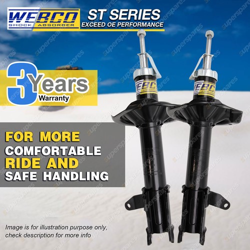 Pair Brand New Rear Webco Pro Strut Shock Absorbers for MAZDA 323 BJ 98 ...