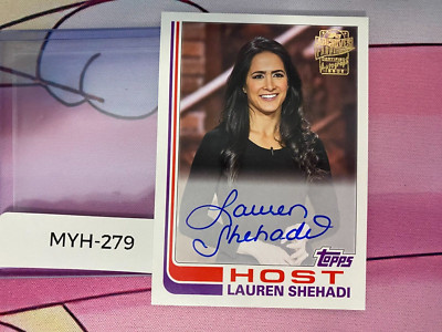 LAUREN SHEHADI 2021 TOPPS ARCHIVES #FFALS FAN FAVES AUTO | eBay