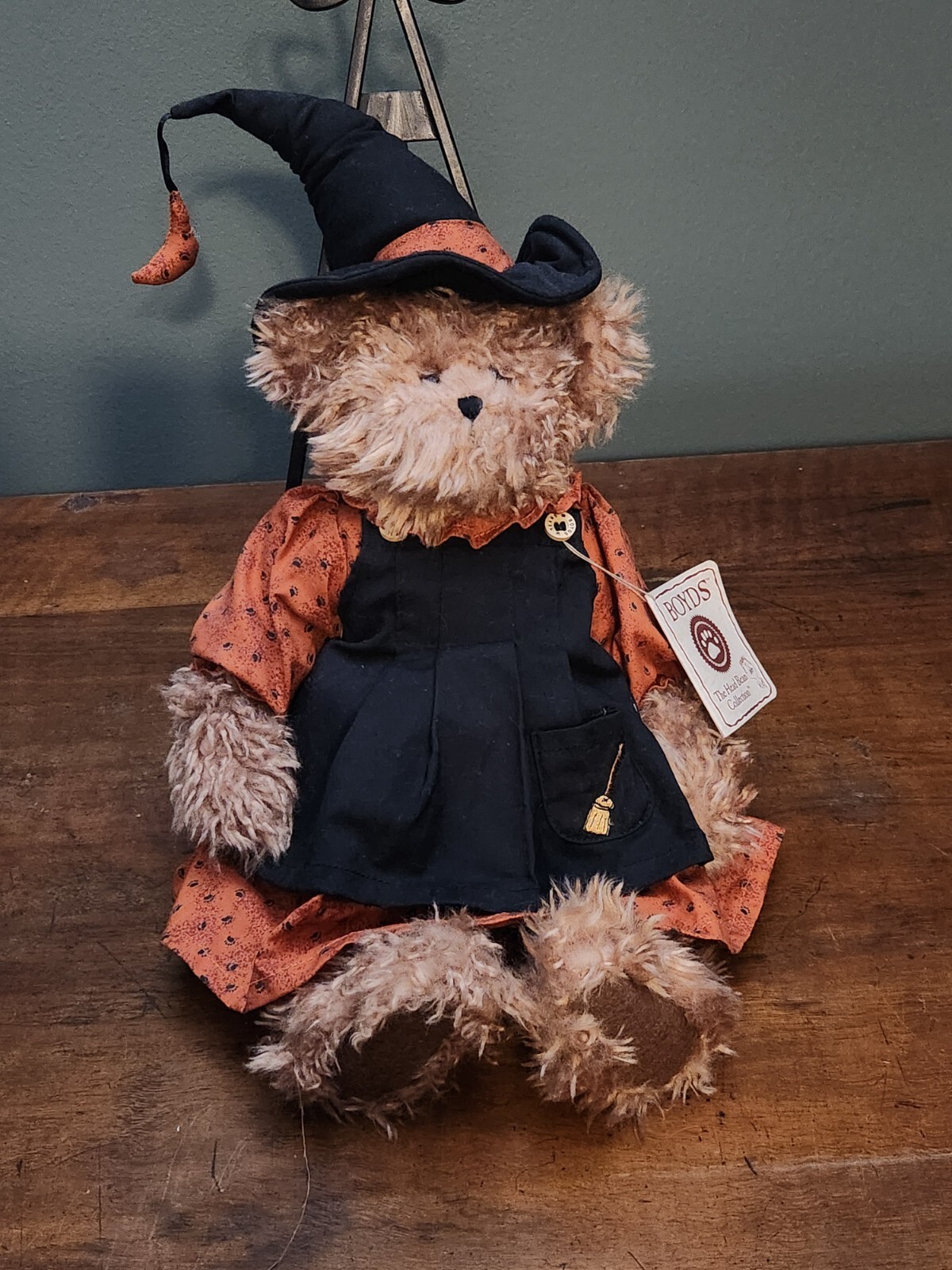 Vintage The Boyds Bear Collection Stuffed Plush 19" Witchy Boo ...