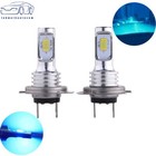 New H7 LED 80W Super Bright 8000K Ice Blue Headlight Bulbs Kit High Low ...