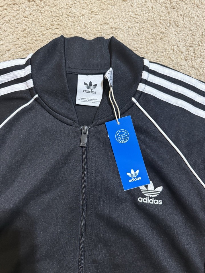 adidas Originals SST Superstar Tracksuit Mens Black 2 Piece Set Multi ...