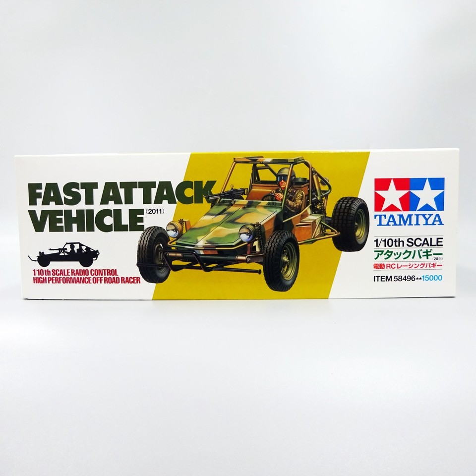 TAMIYA FAST ATTACK VEHICLE RACING BUGGY RC CAR KIT MODEL JAPAN NEW IN ...