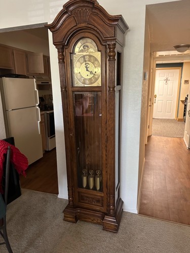 Sligh Grandfather Clock 0976-1-AN | eBay