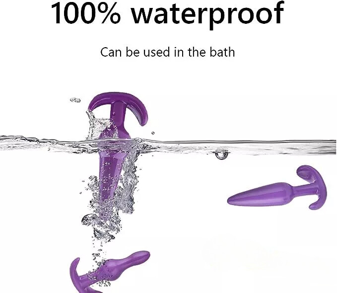 Anal Sex-toys for Women Men Couples Vibrationg Butt Plug Kit Adult Toy ...