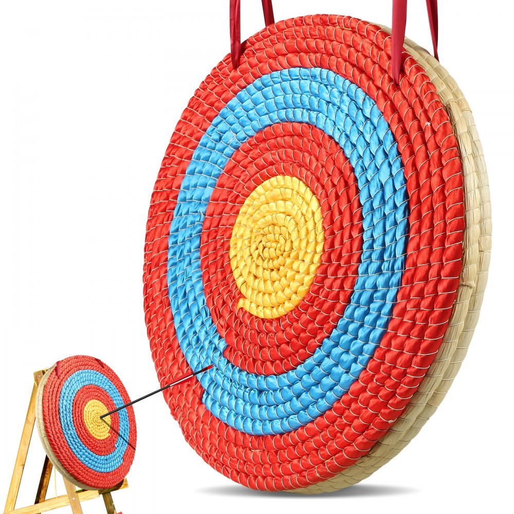 20 Inch 3 Layer Hand Made Solid Straw Archery Target for Outdoor ...