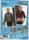 Simplicity 2858 Pattern Retro Collared Jacket Bolero Size 4 6 8 10 12 ...