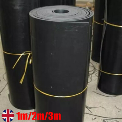 Heavy Duty Smooth Rubber Flooring Matting Mats for Garage Shed Van Car ...