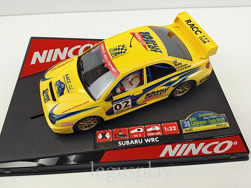 SCX Scalextric Slot Ninco 50257 Subaru WRC "Catalunya Costa Brava 2002 ...