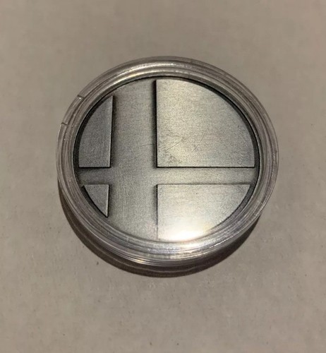 Preowned- Nintendo Super Smash Bros Limites Edition Ultimate Coin w ...