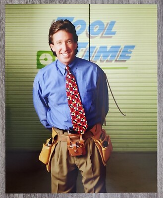 Tim Allen Signed Home Improvement 8x10 Photo Tim "The Tool Man" Taylor ...