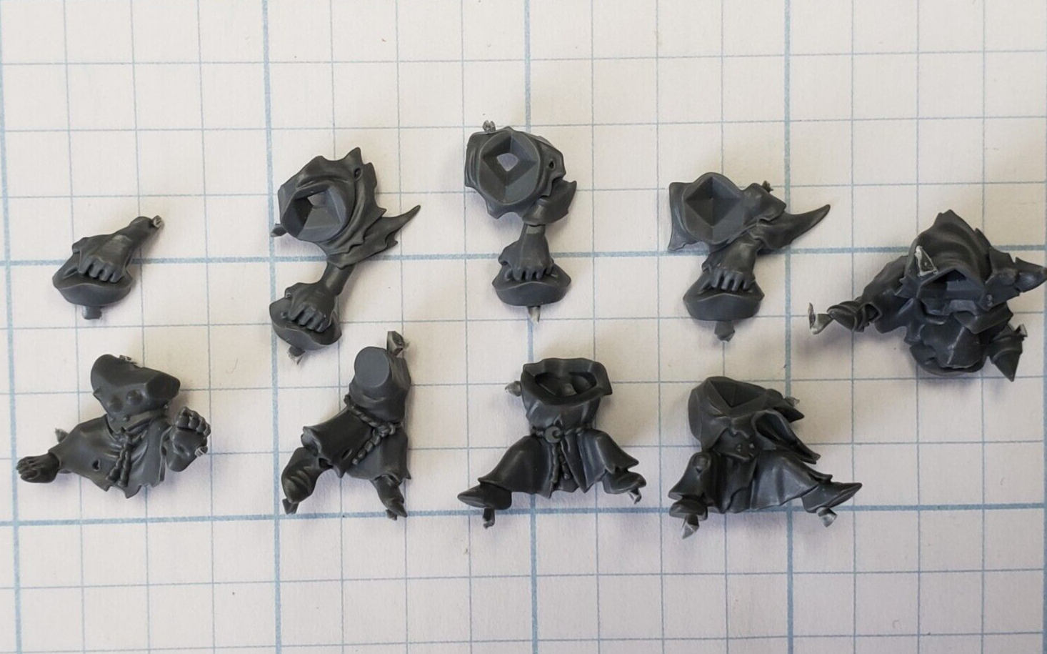 Age of Sigmar Gloomspite Gitz Bits Squig Hoppers Bounderz Rider Bodies x5 | eBay