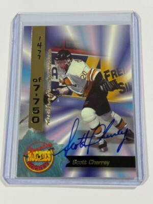 1995 Signature Rookies Signatures /7750 Scott Cherrey #5 Auto | eBay