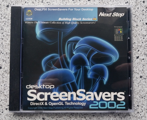 Next Step Desktop Screensavers 2002 - Vintage Windows PC Software (2002 ...