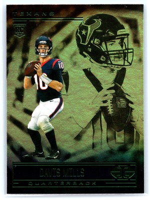 2021 Panini Illusions #80 Emerald RC Davis Mills Houston Texans | eBay