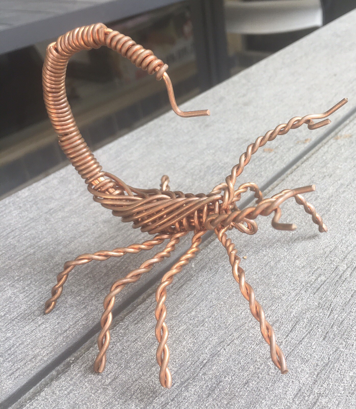 Metal Art Hand Twisted Copper Wire Scorpion | eBay