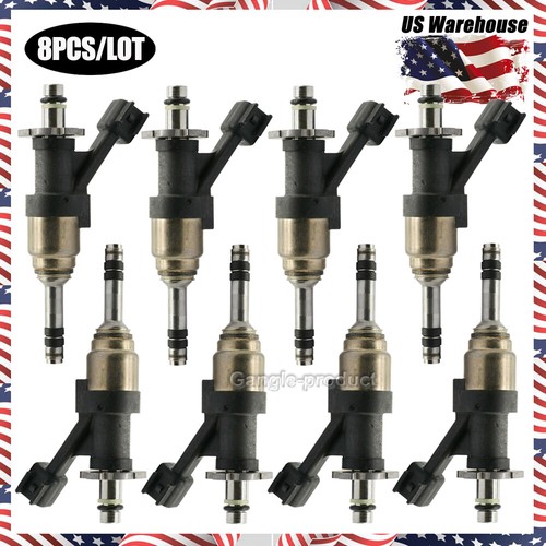Set of 8 Fuel Injector 12656005 For Chevrolet GMC Silverado 1500 14-21 ...