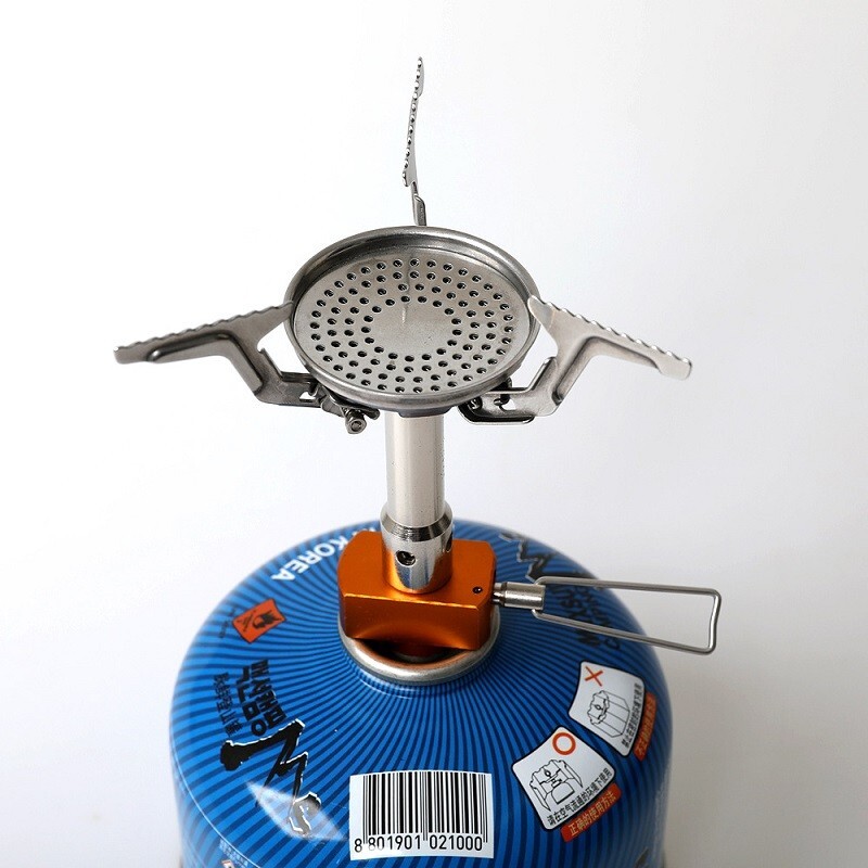 Portable Camping Stove Tourist Pocket Gas Burner Outdoor Foldable Mini ...