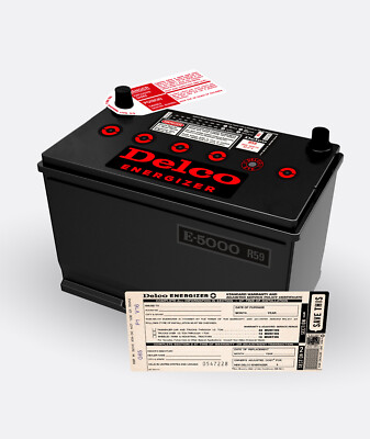 Delco Energizer Battery R59 (1969-74) Sticker kit | eBay