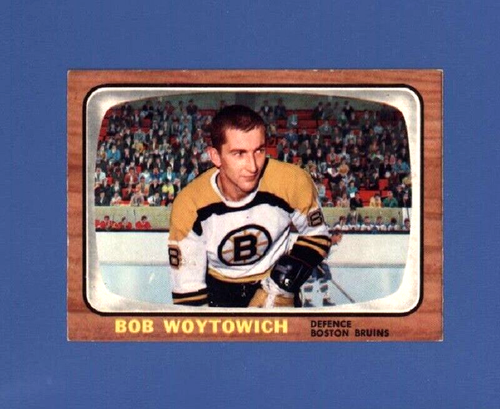 1966-67 Topps #34 BOB WOYTOWICH EX+/EXMT Boston Bruins *CENTERED* | eBay