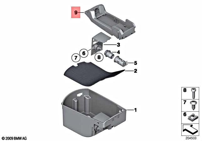 Genuine BMW Alpina Hybrid 7L B7 B7L B7LX B7X F01 F02 Phone Holder ...
