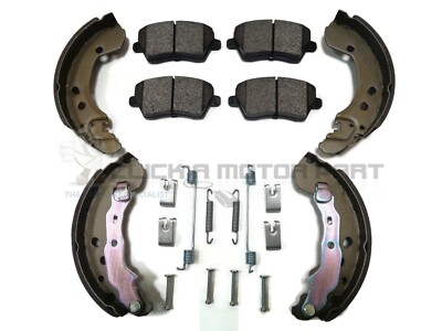 RENAULT MODUS 2004-2012 FRONT BRAKE PADS SET & REAR SHOES & SHOES ...