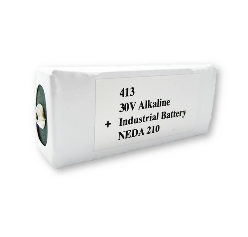 2 Loopacell 413 30V Alkaline Industrial Battery NEDA 210 with Loopacell ...