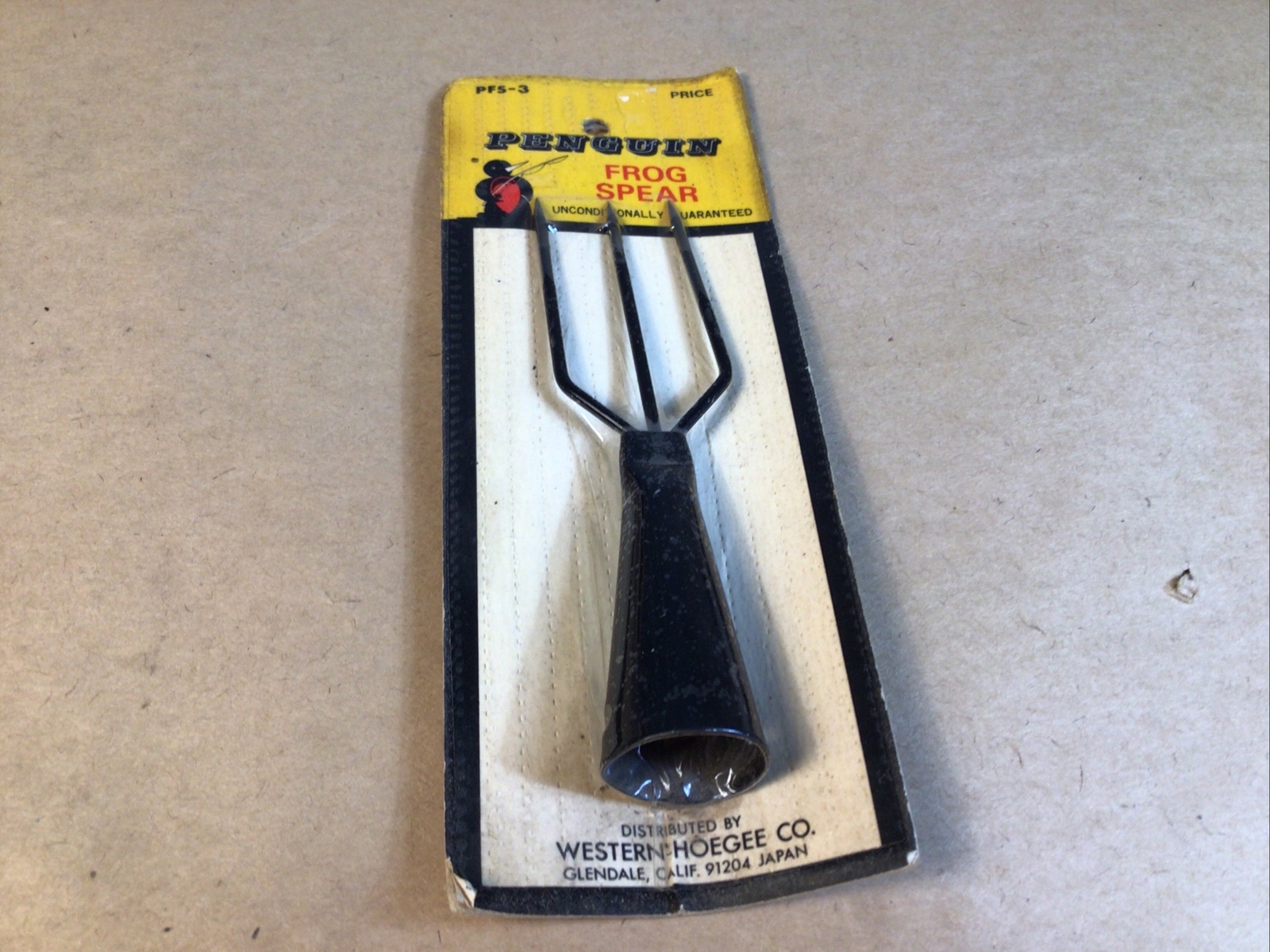 PENGUIN 3 Prong Frog Fish Spear Vintage Sealed Packaging 5 1/2 NOS | eBay