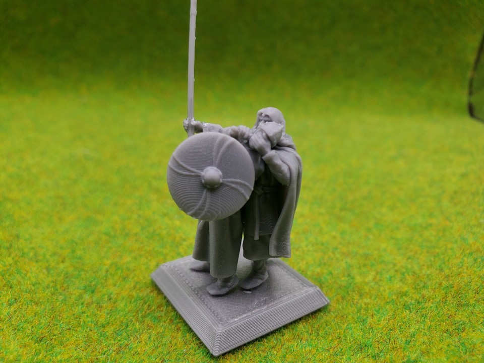 Medieval Ambush Infiltration Miniature 28mm Wargame 3D Print Reconquer ...