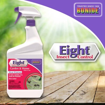 Bonide Eight Insect Control 32 oz RTU ready to use insecticide bug ...