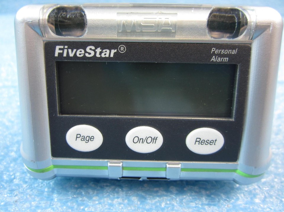 MSA FIVE STAR FIVESTAR 10008605 GAS MONITOR PERSONAL ALARM DETECTOR | eBay