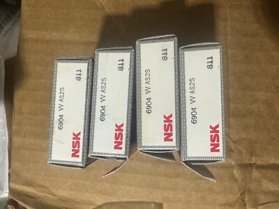 Lot of 4 NSK 6904 VV AS2S Ball Bearing | eBay
