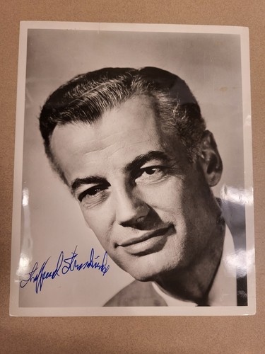 Shepperd Strudwick Autographed Hand Signed 8" x 10" Photograph Black ...