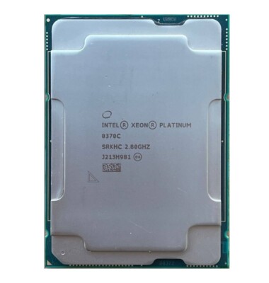 Intel Xeon Platinum 8370C 2.80GHz 32 Core 64 Thread LGA4189 SRKHC CPU ...
