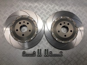 Golf MK7 R Audi RS3 Bolted REAR 350mm 2 piece brake disc brake kit, big ...