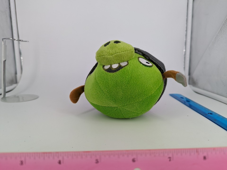 Angry Birds Space Plush HARTZ SAMPLE Satellite Helmet Pig VERY RARE | eBay