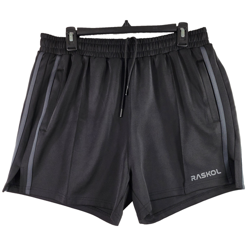 Raskol Appeal Phantom Black Classic Gym Shorts XL Performance Pockets ...