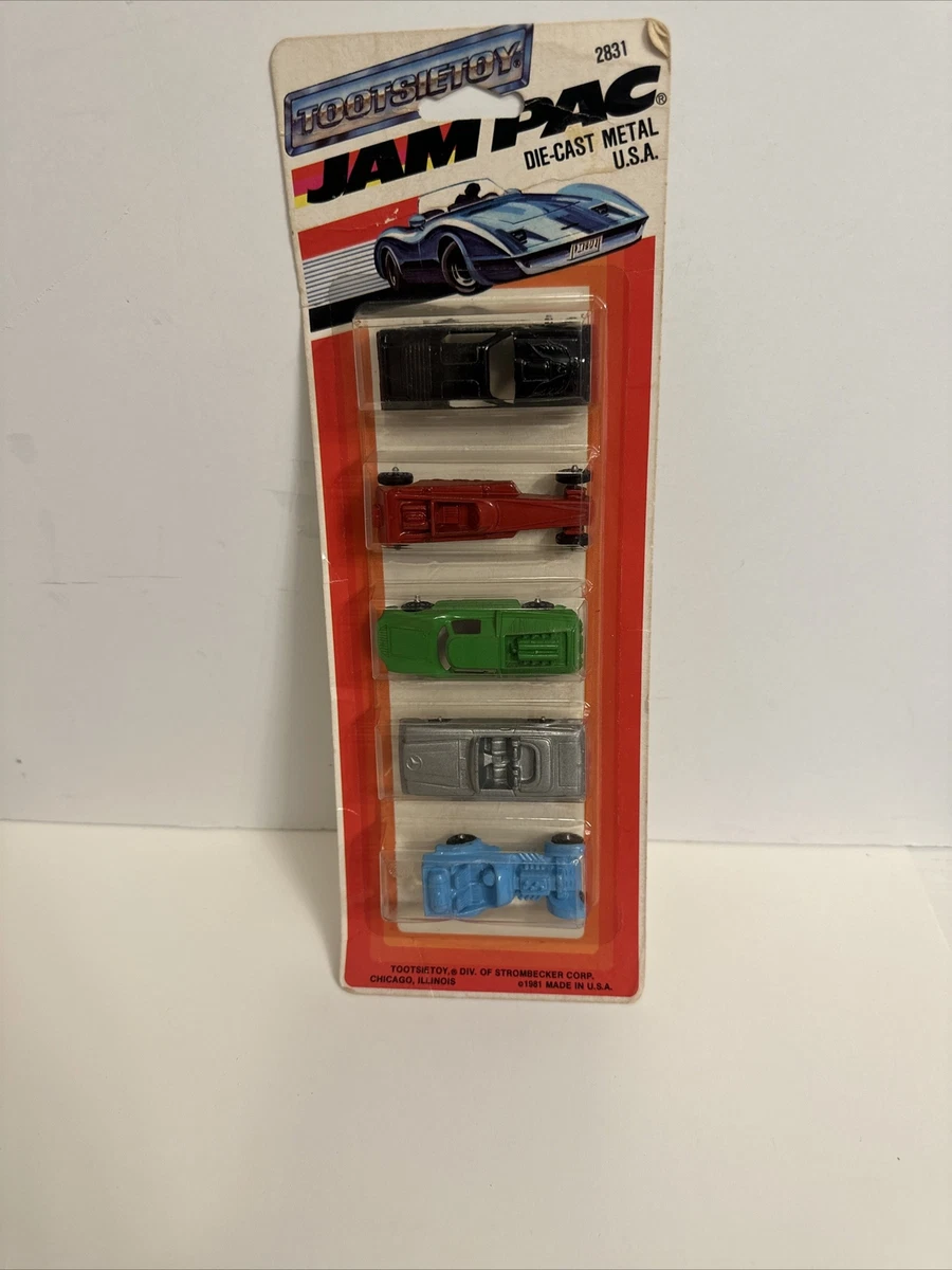 1981 TOOTSIETOY JAM PAC #2831 USA 5-Pack of Cars in package Mercedes 海外 即決-