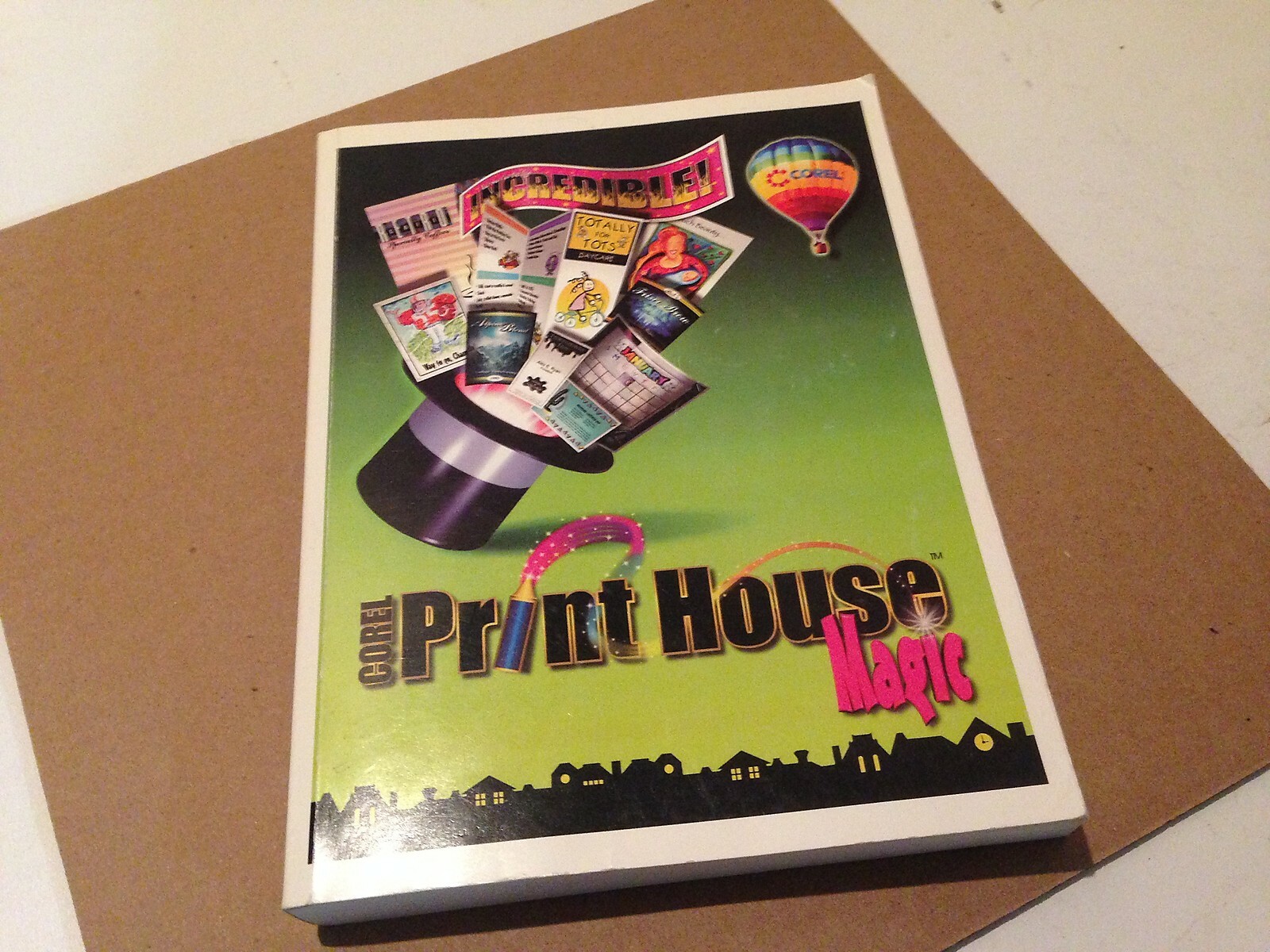 Corel Print House Magic User Guide Paperback Book Clipart & More! FREE ...