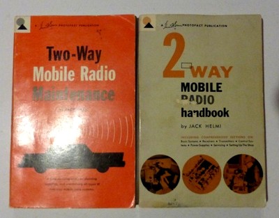 2 Lot Two Way Mobile Radio Maintenance & Handbook,Jack Darr,1st ...