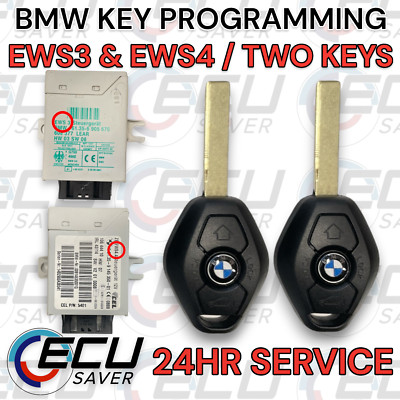 🔥 EWS3 EWS4 MAIL IN BMW KEY PROGRAMMING SERVICE / 2 KEYS! SAME DAY 🔥 | eBay