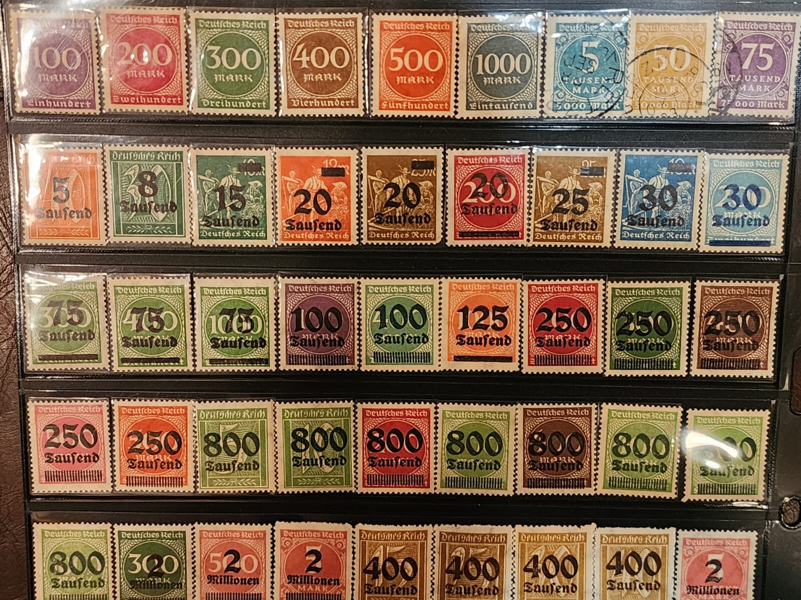 414 Rare German Germany Stamps 1800's-1900's Antique Deutsches Reigh ...