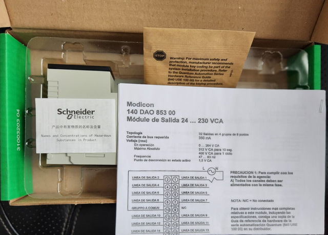 Schneider 140DAO85300 I/O Module for sale online | eBay