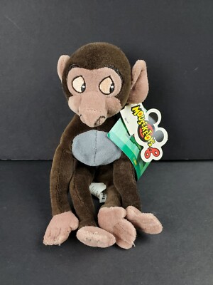 Disney Store Tarzan 8" BABY BABOON Beanbag Plush Stuffed Monkey Toy NEW ...