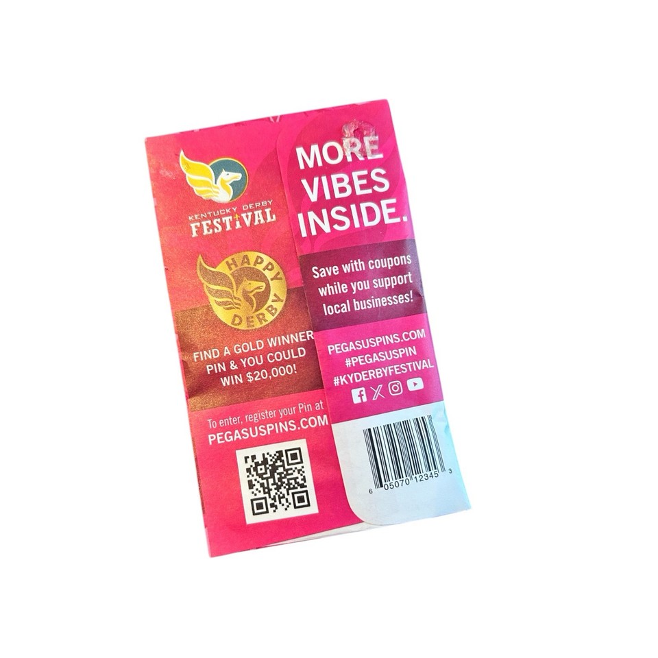 🐎 2025 Kentucky Derby Pegasus Pin Sealed Package Chance 4 Gold Pin Horse Racing | eBay