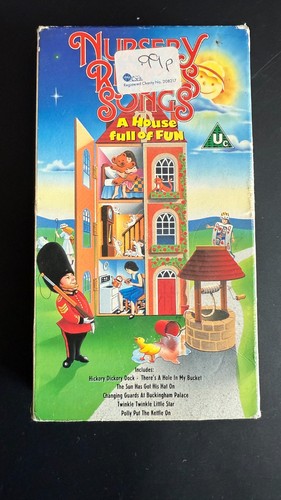 Nursery Rhymes and Songs: A House full of Fun 1993 Pickwick VHS Release ...