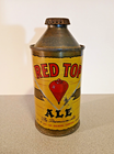 Red Top Ale Cone Top Beer Can | eBay
