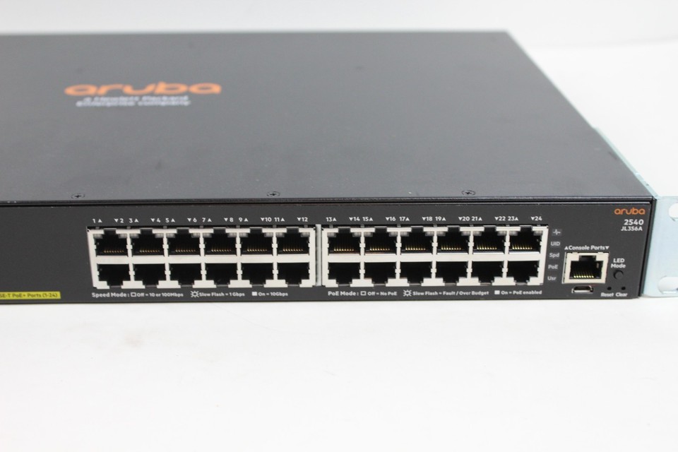 ARUBA 2540 JL356A GIGABIT ETHERNET SWITCH | eBay