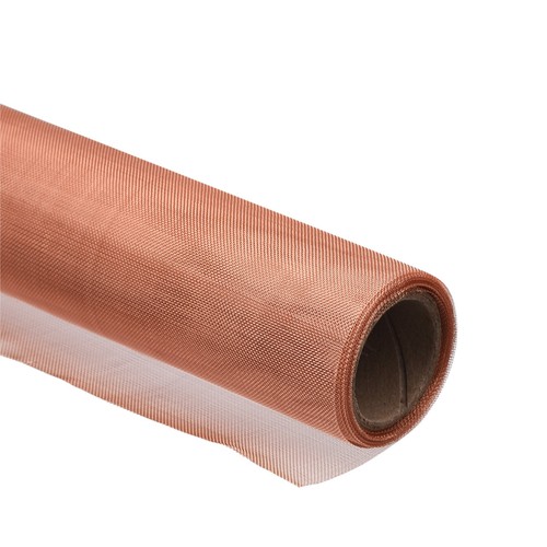 20"x118" 40 Mesh Copper Mesh Screen 1/8"x1-1/2"x12" Steel Copper Screen ...