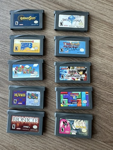Nintendo Gameboy advance Game Bundle Lot 10 | eBay